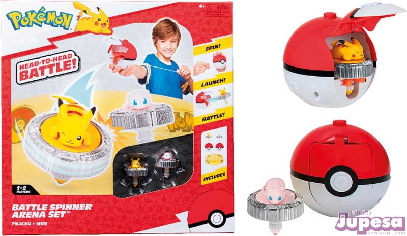 ARENA SET BATALLA SPINNER POKEMON