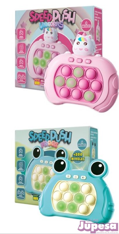 CONSOLA SPEED PUSH 3D UNICORNIO