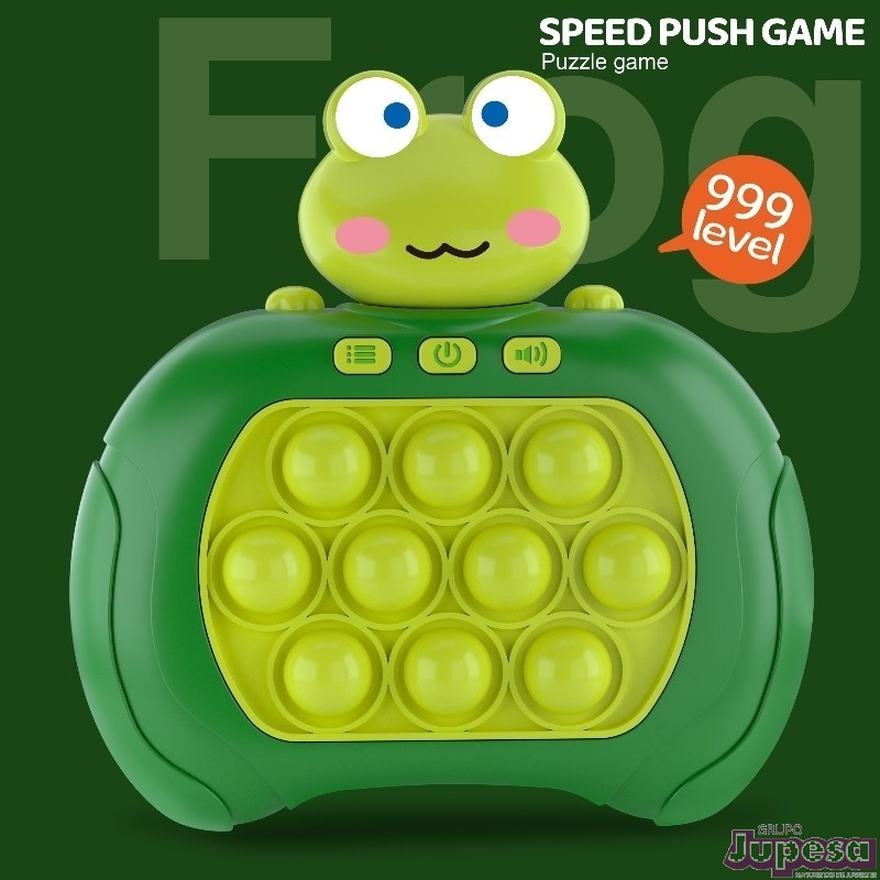 CONSOLA SPEED PUSH RANITA ROMPECABE