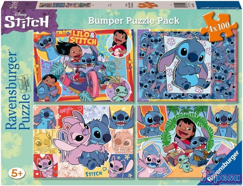 PUZZLE STITCH 4X100 PZAS.